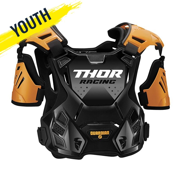 Thor Guardian S20 Youth MX Chest Protector - Orange/Black - Biker’s ...